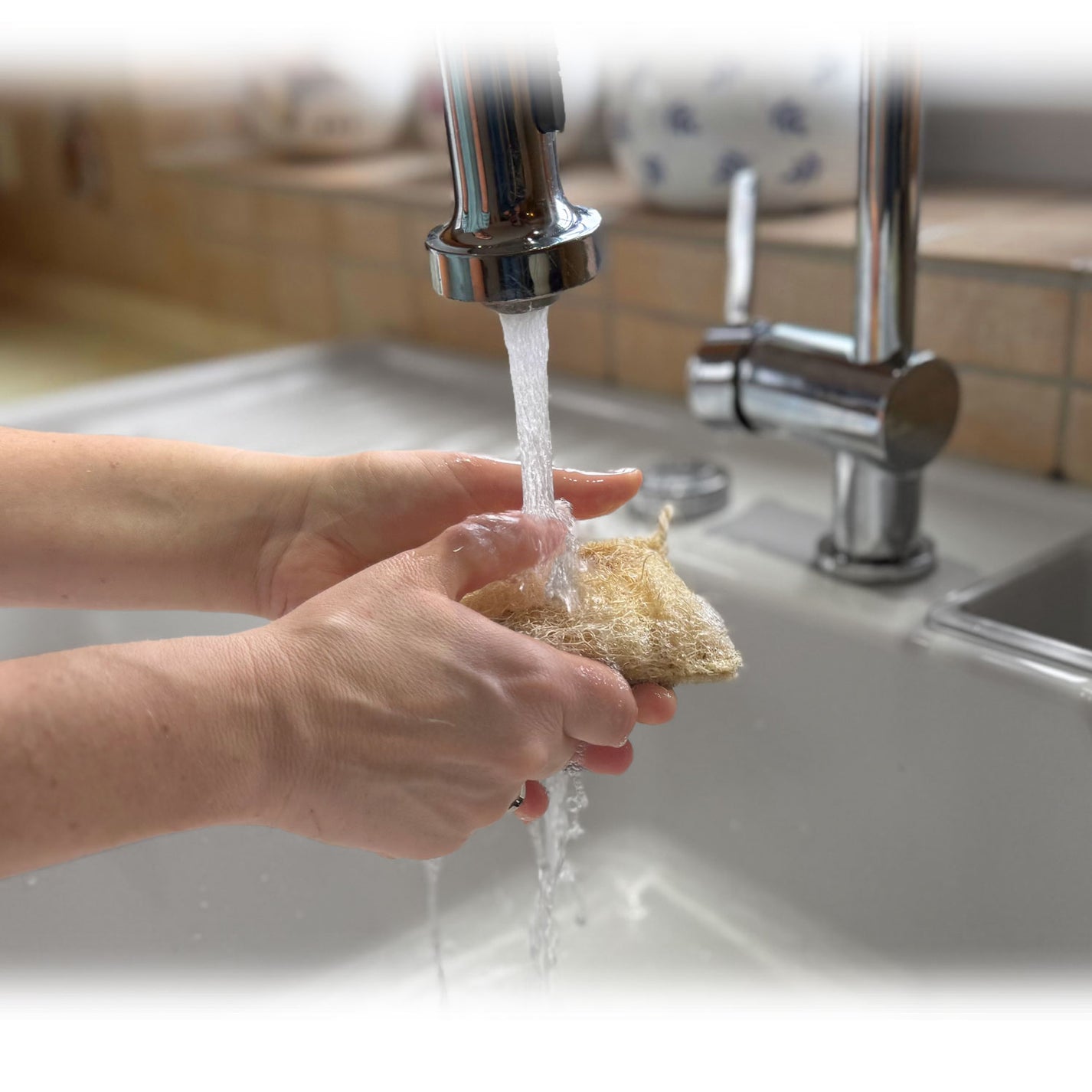 Luffo Loofah Kitchen Sponge – Natural, Scratch-Free & Compostable ...